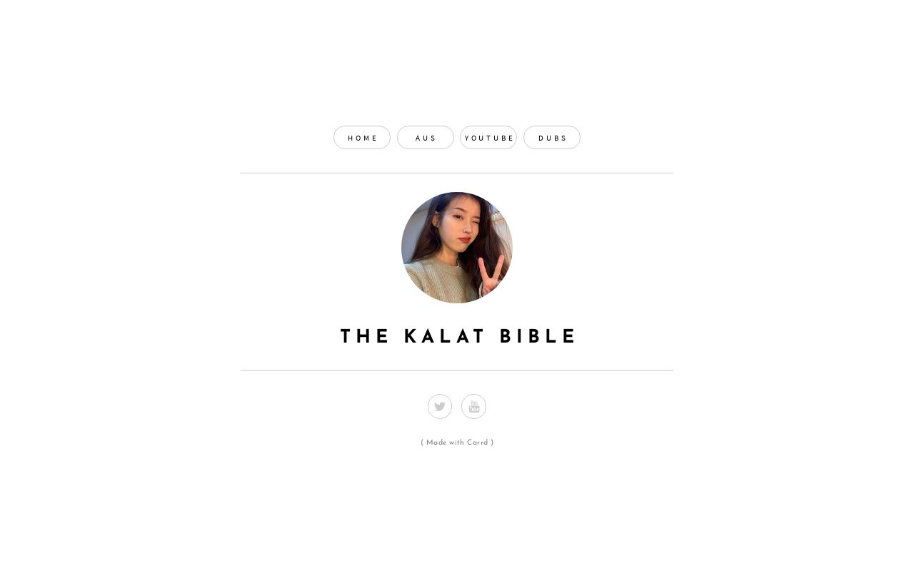 The Kalat Bible